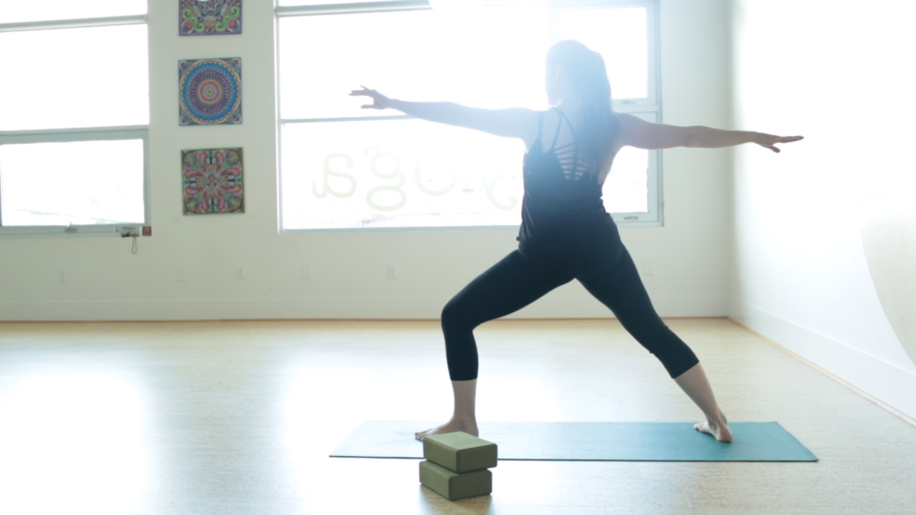 laura warrior pose - StoryDriven